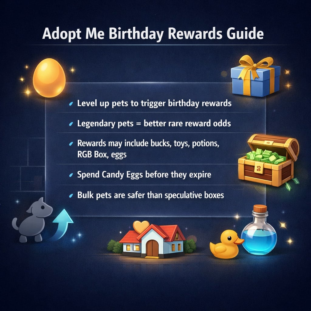Adopt Me Mysterious Birthday Rewards: Best Pets to Age Up and Smart ...