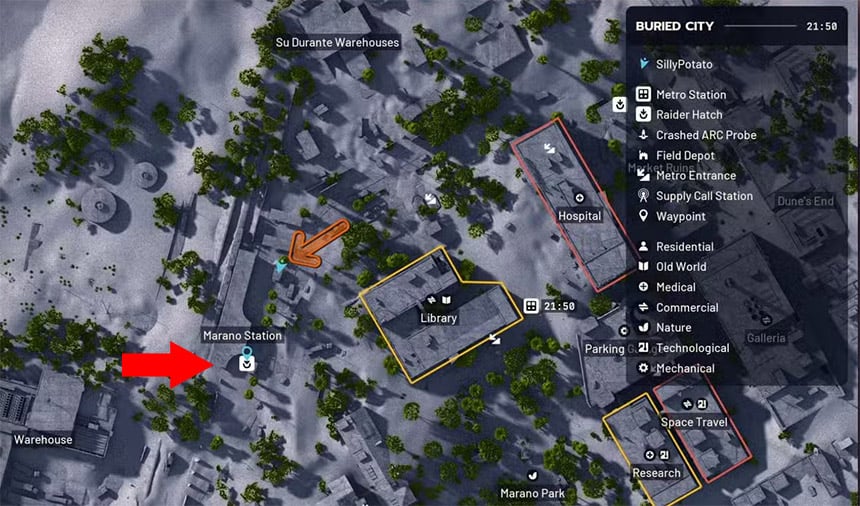 ARC Raiders Weapon Case Loot Route in Buried City Guides