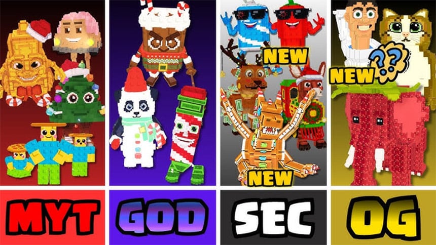 Steal a Brainrot Gingerbread Town, New Base Brainrots, Money Reindeer ...