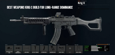 CoD Black Ops 6: Best Weapons Krig C Build for Long-Range Dominance in ...