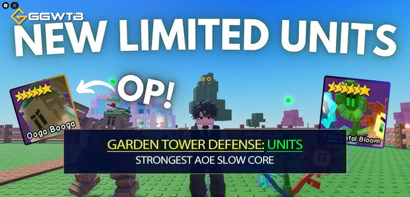 Garden Tower Defense Ooga Booga Strongest AoE Slow Core in Triple ...