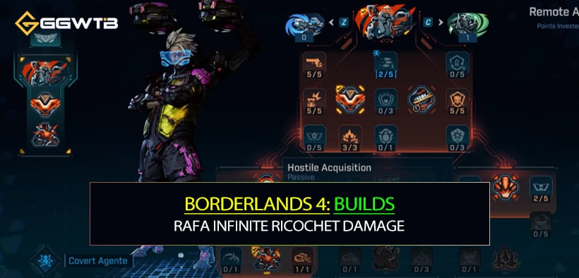 Borderlands 4 Rafa Infinite Ricochet Damage Build: Red Tree Shotgun ...