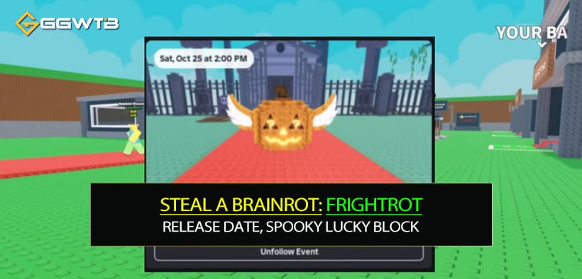 Steal A Brainrot Frightrot Update Prep: Release Date, Spooky Lucky Block