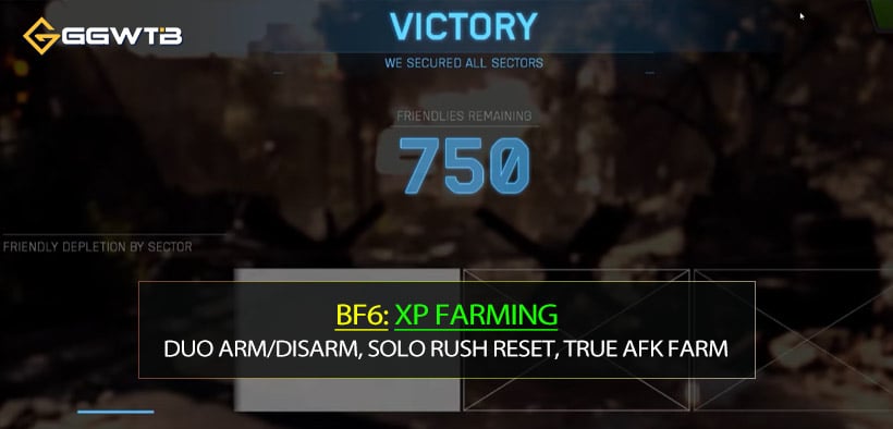 Best BF6 XP Farming Methods: Duo Arm/Disarm, Solo Rush Reset, True AFK Farm