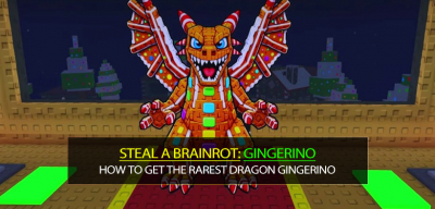 Steal a Brainrot Gingerbread Town, New Base Brainrots, Money Reindeer ...
