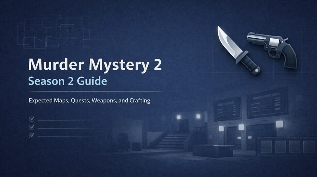 Murder Mystery 2 Season 2 Update Guide: Expected Features, Maps, Quests ...