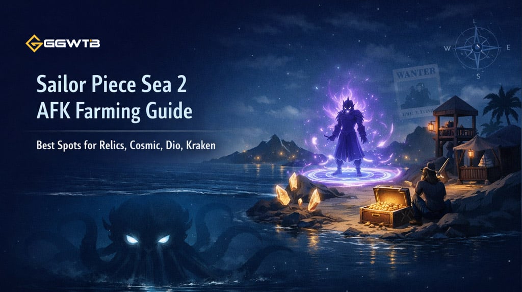 Sailor Piece Sea 2 AFK Farming Guide: Best Spots for Relics, Cosmic ...
