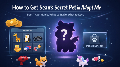 Adopt Me Best Ticket to Get Sean Secret Pet Guides