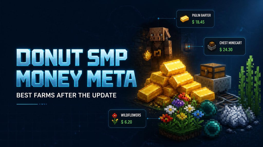 Donut SMP Money Methods After the Update: Best Farms That Still Work