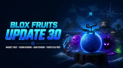 Blox Fruits Update 30 Guide: Release Date Rumors, Magnet Fruit, Venom ...