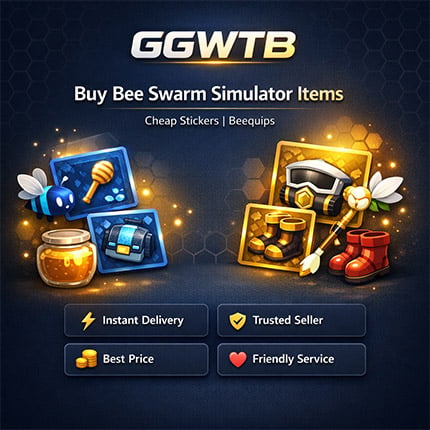 Buy Bee Swarm Simulator Items | Cheap Stickers, Beequips & Skins